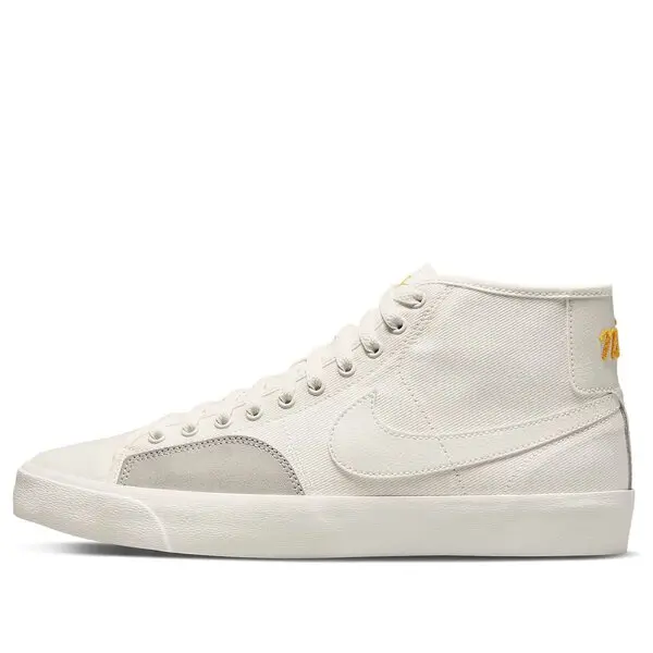 Nike Blazer Court Mid Premium Sb High Top Sneakers - White