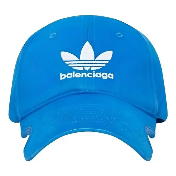 Balenciaga X Adidas Trefoil Logo Baseball Cap - Blue/white