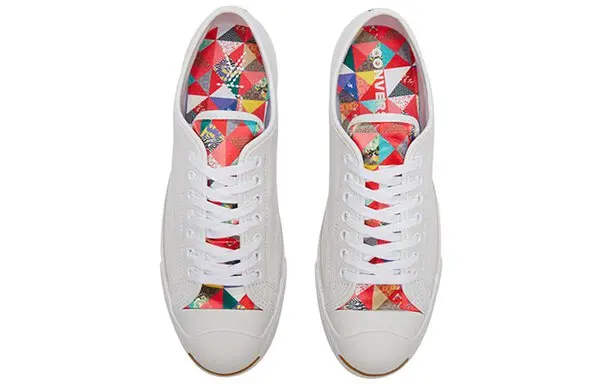 CONVERSE Jack Purcell Lp Ls Sneakers - White