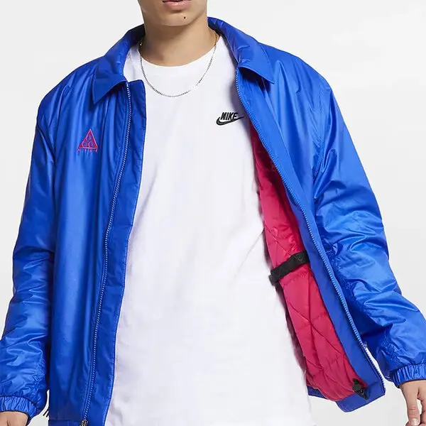 Nike Primaloft Outdoor Sports Padded Jacket - Hyper Royal/rush Pink