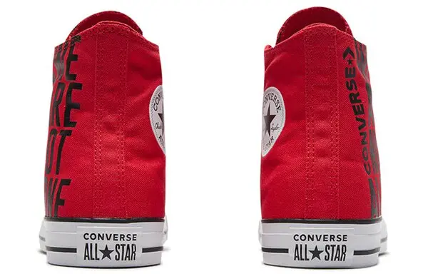CONVERSE Chuck Taylor All Star Hi "we Are Not Alone" Sneakers - Red