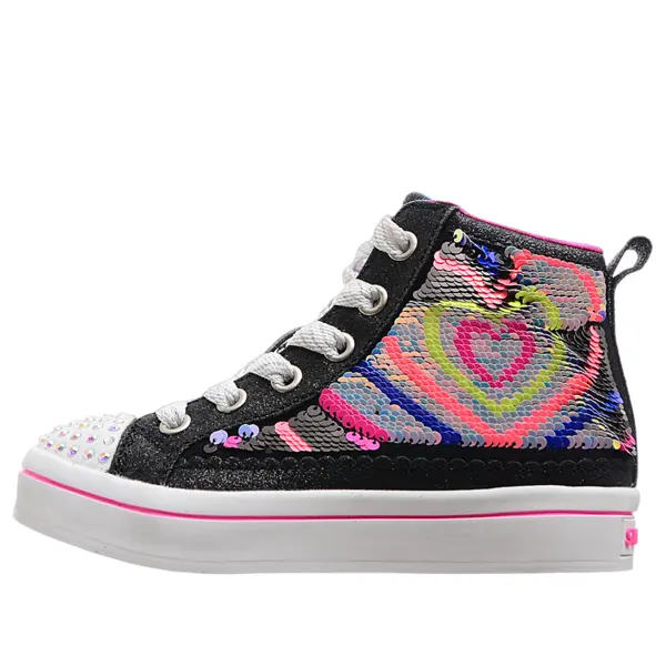 Sketchers Twi-lights 2.0 Heartbeatz High Top Sneakers