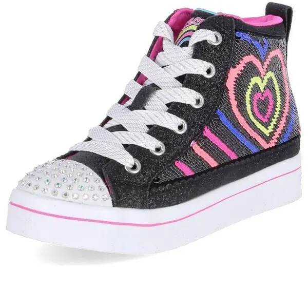 Sketchers Twi-lights 2.0 Heartbeatz High Top Sneakers