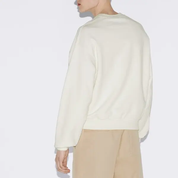 Gucci Cotton Jersey Sweatshirt With Graphic Print