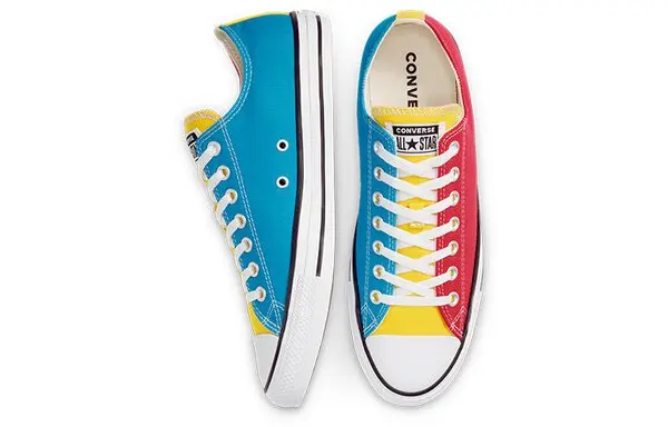 CONVERSE Chuck Taylor All Star Low Top Sneakers - Blueredyellow