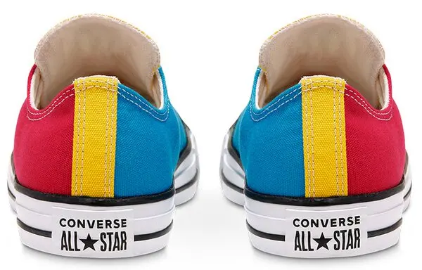 CONVERSE Chuck Taylor All Star Low Top Sneakers - Blueredyellow
