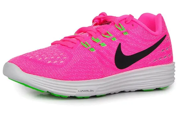 Nike Lunartempo 2 Low Top Sneakers - Pink/green