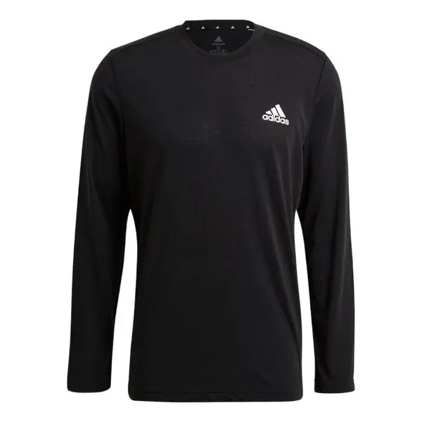 Adidas Solid Color Logo Long Sleeve T-shirt - Default Color