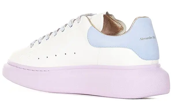 Alexander McQueen Oversized Sneaker - White/blue/lilac
