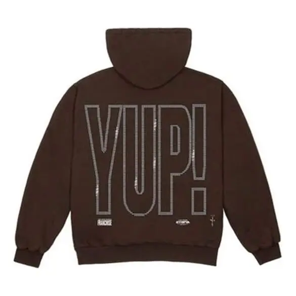 TRAVIS SCOTT Yup! Hoodie - Brown