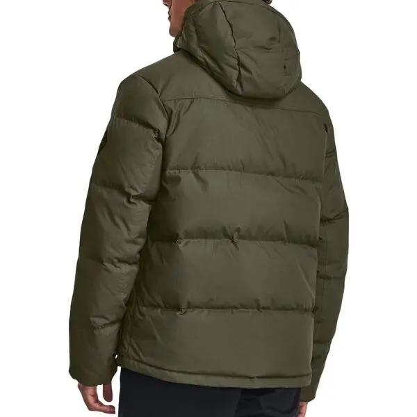 Under Armour Coldgear Infrared Fleece Down Jacket - Olive Green