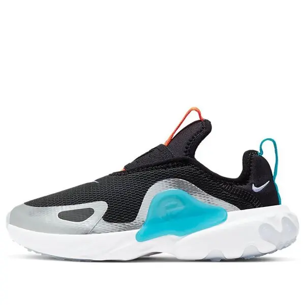 Nike React Presto Extreme "black Laser Orange" Sneakers - Black/silver/blue