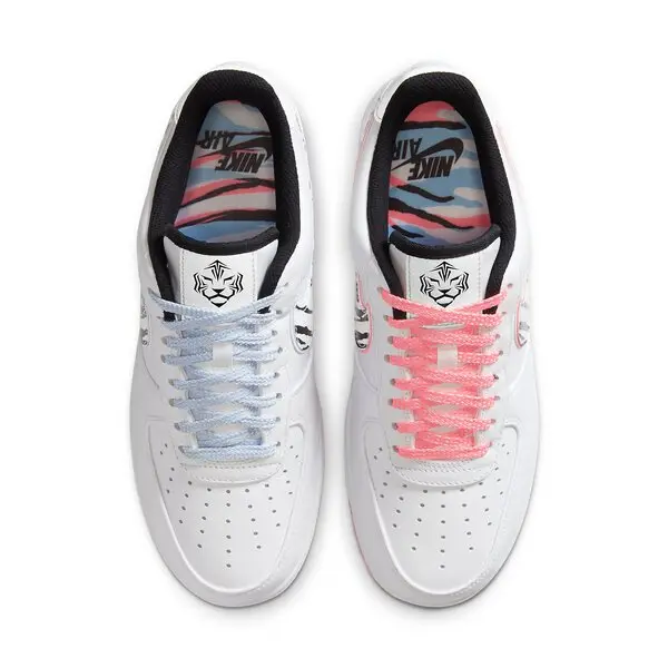 Nike Force 1 Low "south Korea" Sneakers - White/black/multi-color