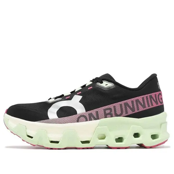 On Cloudmonster Hyper Sneakers - Black/lima
