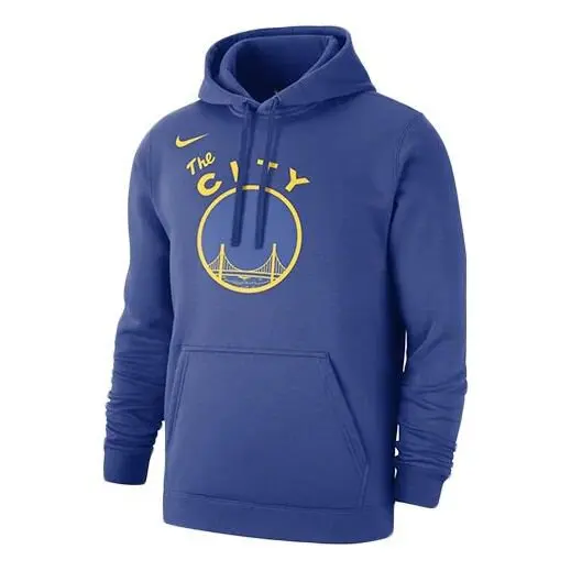 Nike Golden State Warriors Fleece Hoodie - Blue
