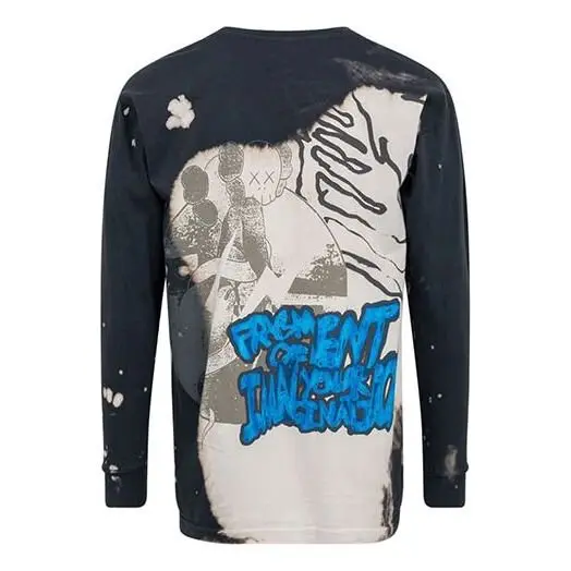 TRAVIS SCOTT Cactus Jack X Kaws For Fragment Long Sleeve Tee