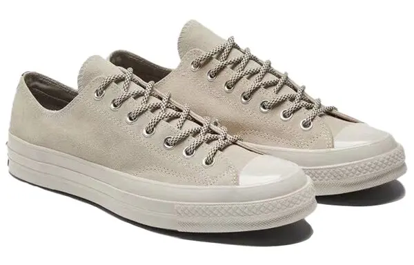 CONVERSE Chuck 70 Low Top "digital Terrain String" Sneakers - White/brown