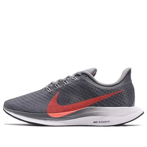 Nike Zoom Pegasus Turbo Athletic Sneakers - Grey/red