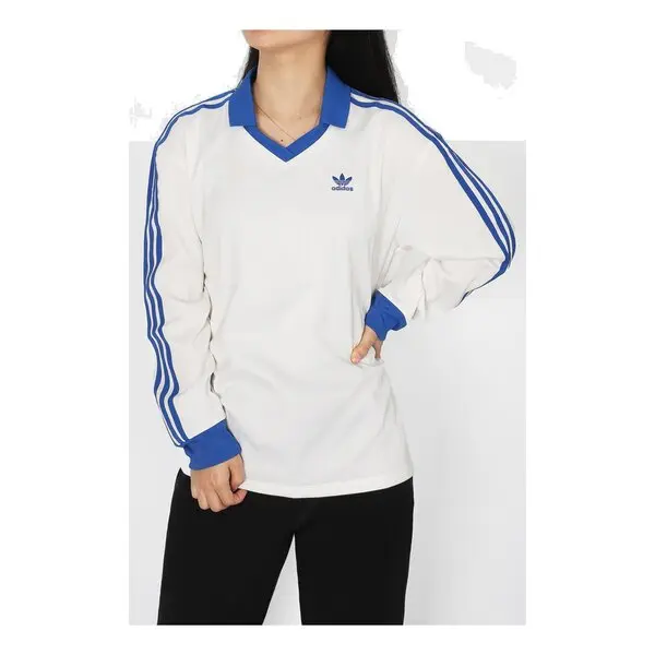 Adidas 3-stripes Satin Long Sleeve T-shirt
