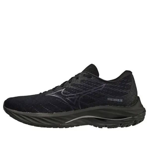 Mizuno Wave Rider 26 Dark Grey - Black