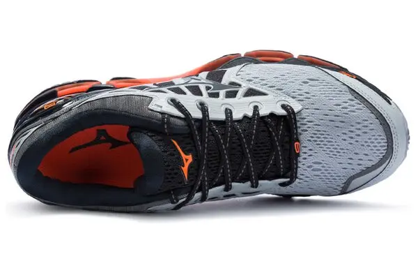 Mizuno Prophecy 9 Athletic Sneakers - Gray/black/orange