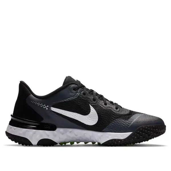 Nike Alpha Huarache Elite 3 Turf Athletic Sneakers - Black
