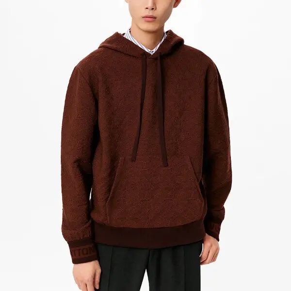 LOUIS VUITTON Drawstring Hooded Pullover