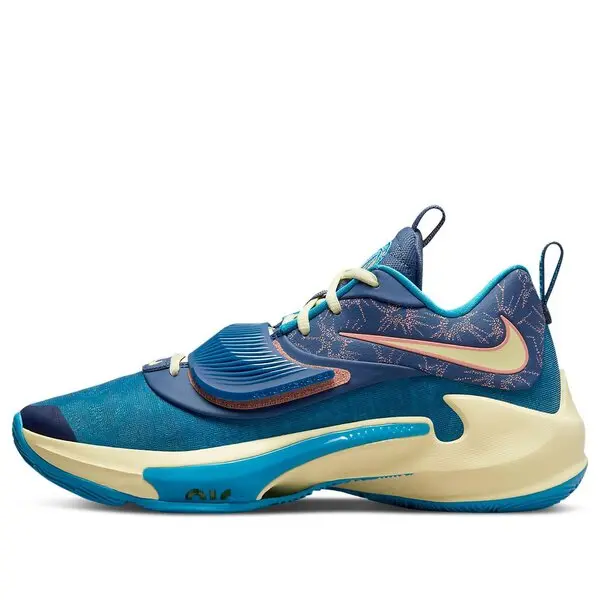 Nike Zoom Freak 3 Nrg "valentines Day" Sneakers - Blue/yellow
