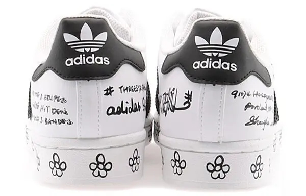 Adidas Superstar 'sharpie Pack Graffiti White Black' Sneakers