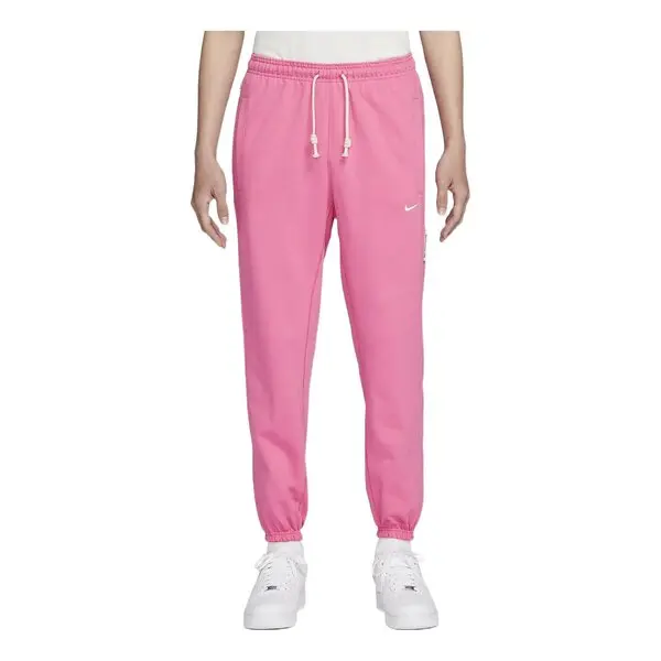 Nike Dri-fit Standard Issue Logo Pants - Pink