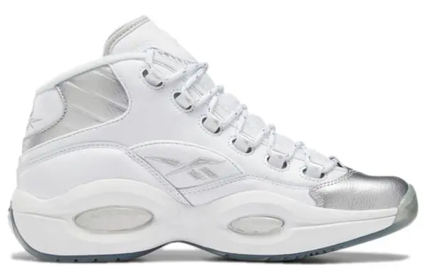 REEBOK Question Mid "25th Anniversary" Sneakers - White/silver