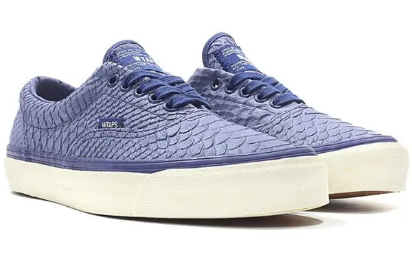 VANS Wtaps X Og Era Lx Snakeskin Sneakers - Blue/white