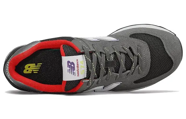 NEW BALANCE 574 'raptors' Sneakers - Gray/purple