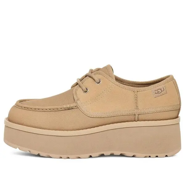 UGG Cityfunc Lace Up Platform - Beige