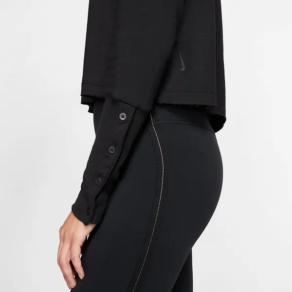 Nike Yoga Luxe Crop Training Hoodie