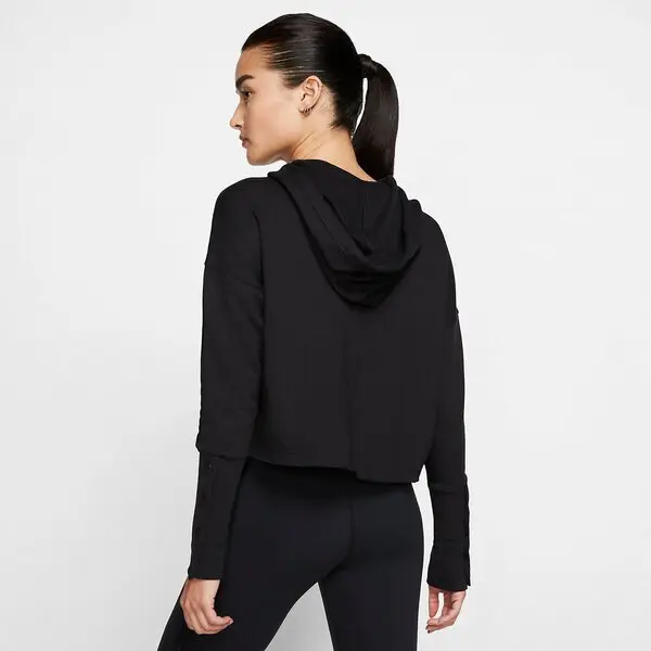 Nike Yoga Luxe Crop Training Hoodie