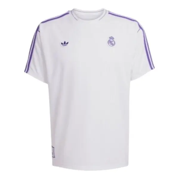 Adidas Retro Real Madrid Jersey - White/purple