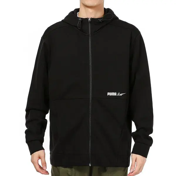 PUMA Full Sleeve Solid Zip-up Jacket