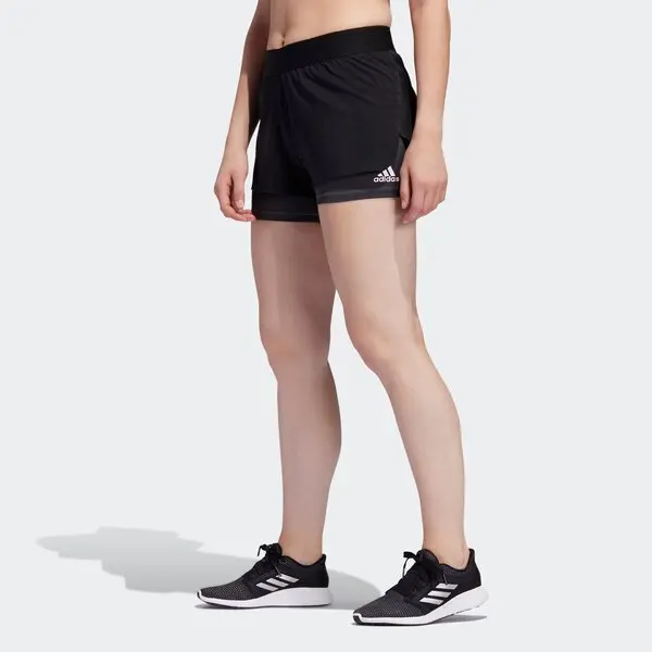 Adidas Alphaskin Two-in-one Shorts