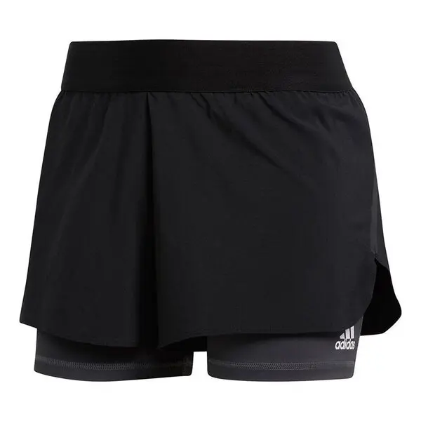 Adidas Alphaskin Two-in-one Shorts - Black