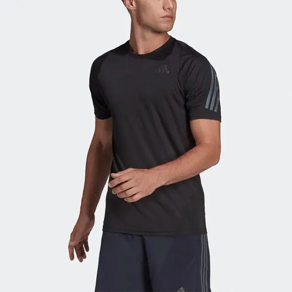 Adidas Round Neck Short Sleeve Pullover T-shirt - Multi-color