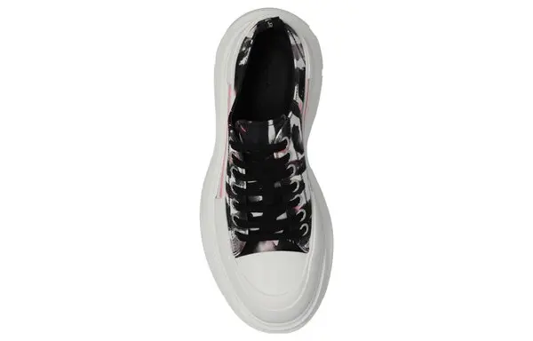 Alexander McQueen Tread Slick Sneakers - White/black/pink