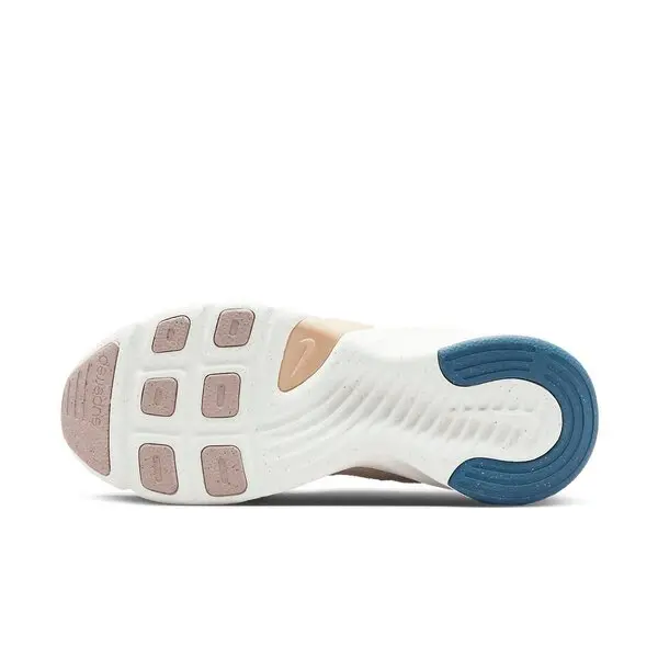 Nike Superrep Go 3 Flyknit Next Nature Sneakers - White/gold