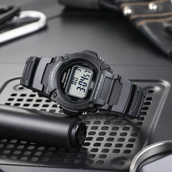 Casio Digital Quartz Watch - Black