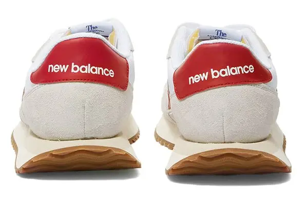 NEW BALANCE 237 Low Top Sneakers - White/red