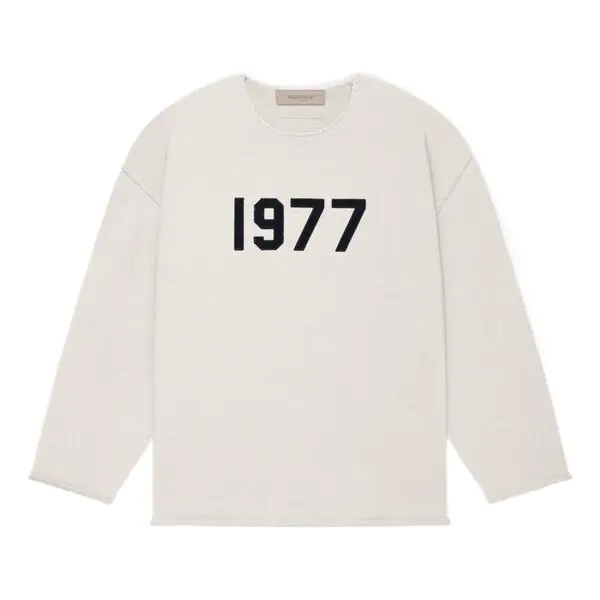 Fear Of God Ss22 1977 Raw Edge Sweater - Beige/yellow