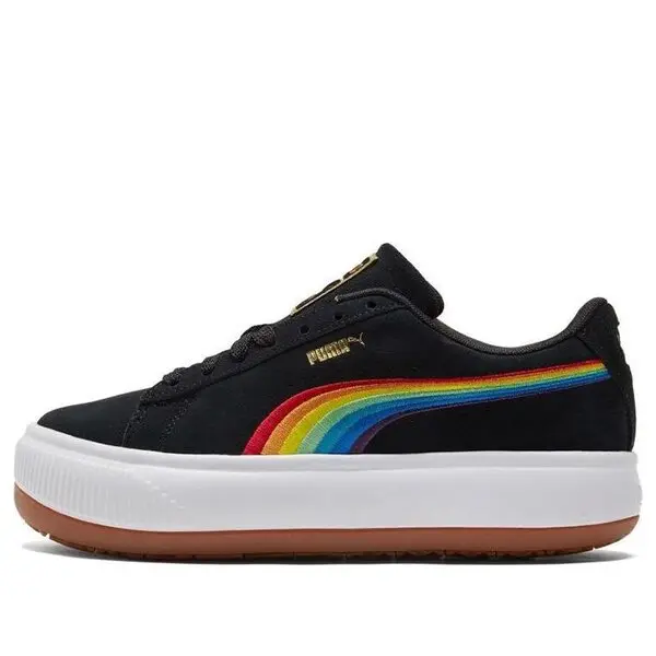 PUMA Suede Mayu "rainbow" Sneakers - Black