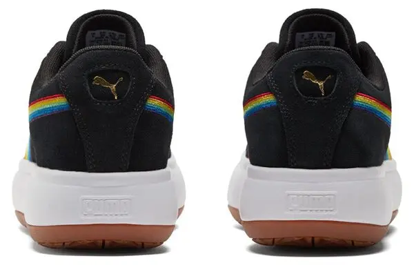 PUMA Suede Mayu "rainbow" Sneakers - Black