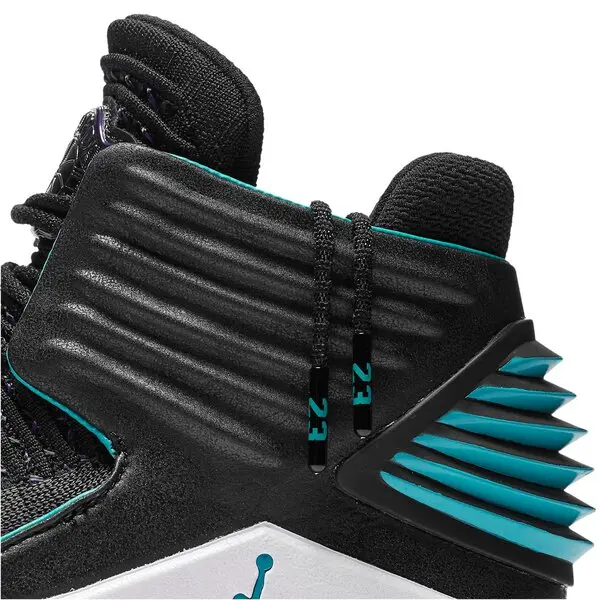 JORDAN Air 32 Ceo Basketball Sneakers - Black/blue/purple