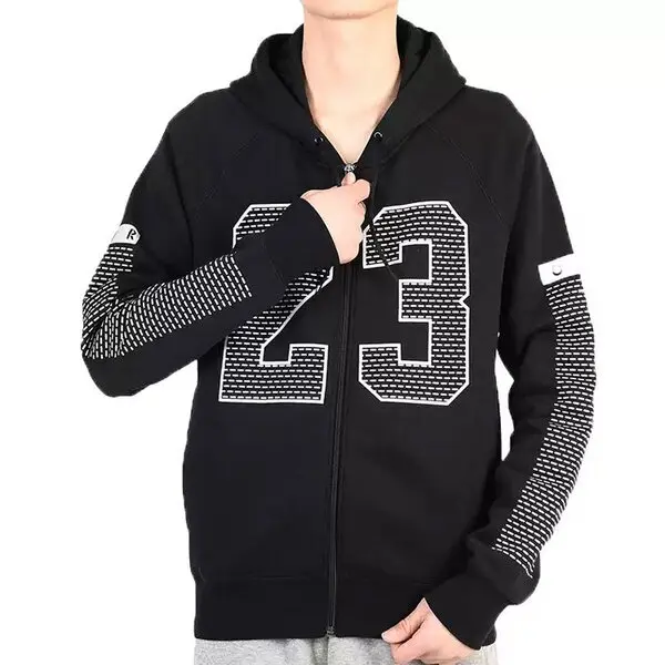 JORDAN Numeric Printing Zipper Sports Jacket